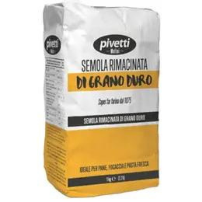 Pivetti Semolina Makarnalık İrmik - 1 kg | Gurmenin Yeri