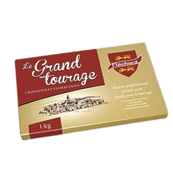 Flechard Kruvasan Tereyağı (%82) - 1 kg , tam paket